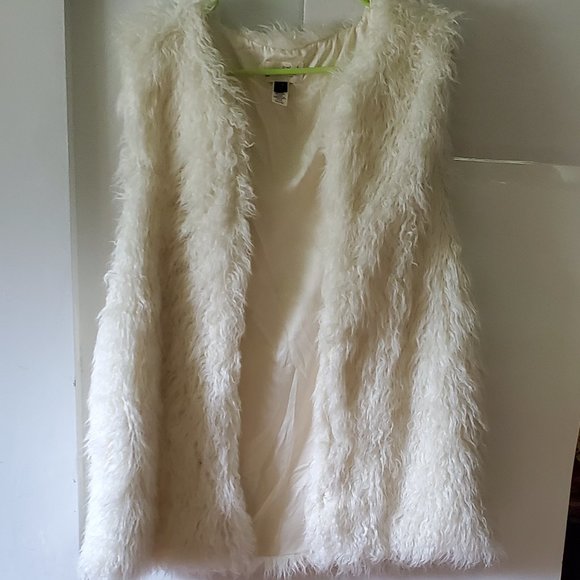 Universal Thread | Jackets & Coats | Universal Thread Womens White Faux ...